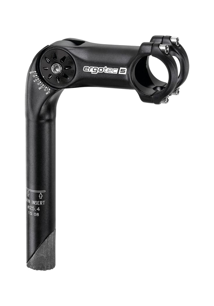 ERGOTEC Potence potence guidon angle réglable aluminium OCTOPUS XL 31.8 ...