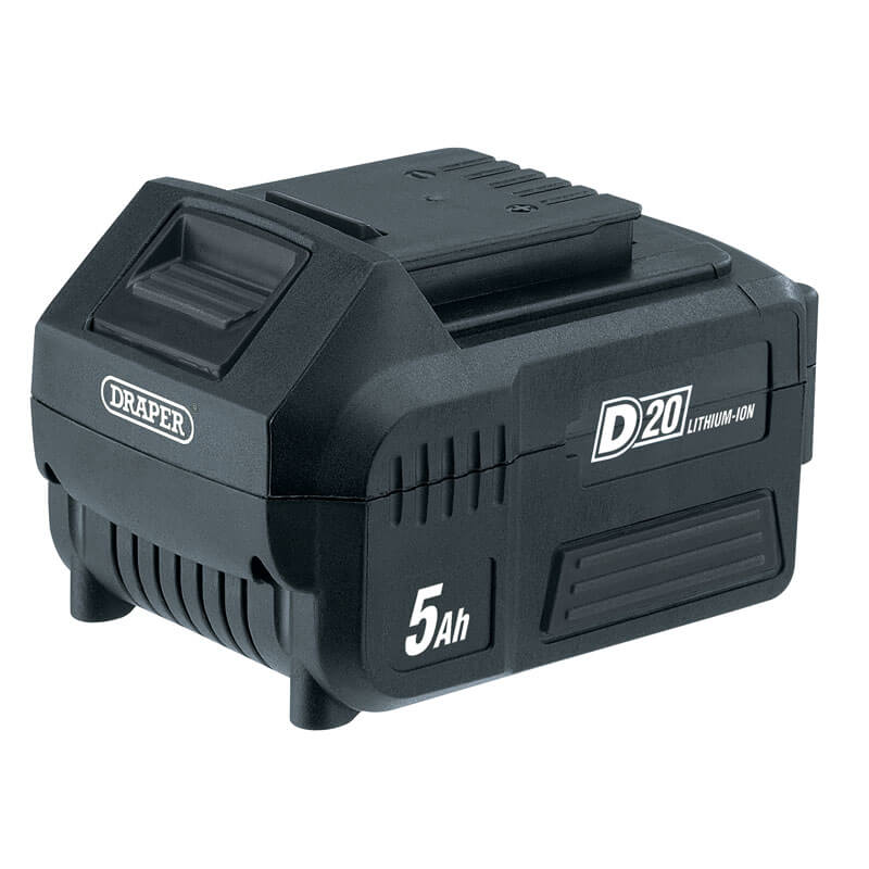 DRAPER D20 20V 5.0AH Lithium-Ion Battery 5010559559077| eBay