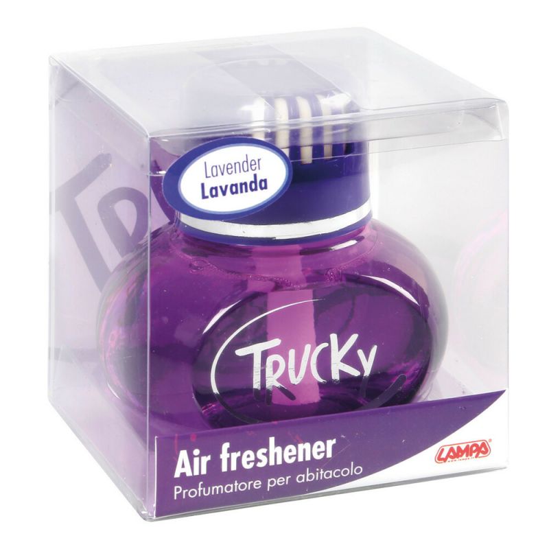 TRUCKY Lavender Car Deodorant - Adjustable Cap & 3M Truck Sticker, a ...