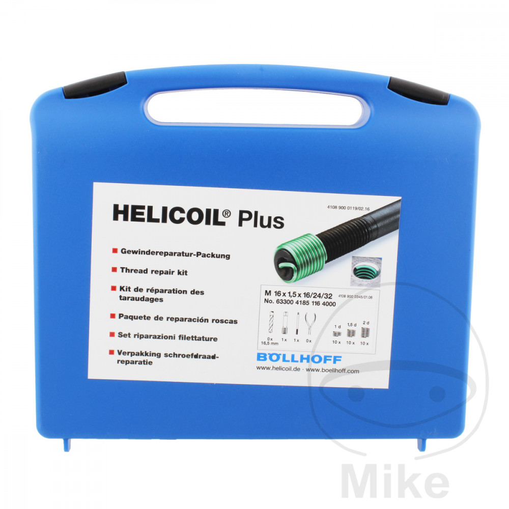 HELICOIL Thread repair kit PLUS M16X1.5 4250361200212 | eBay UK