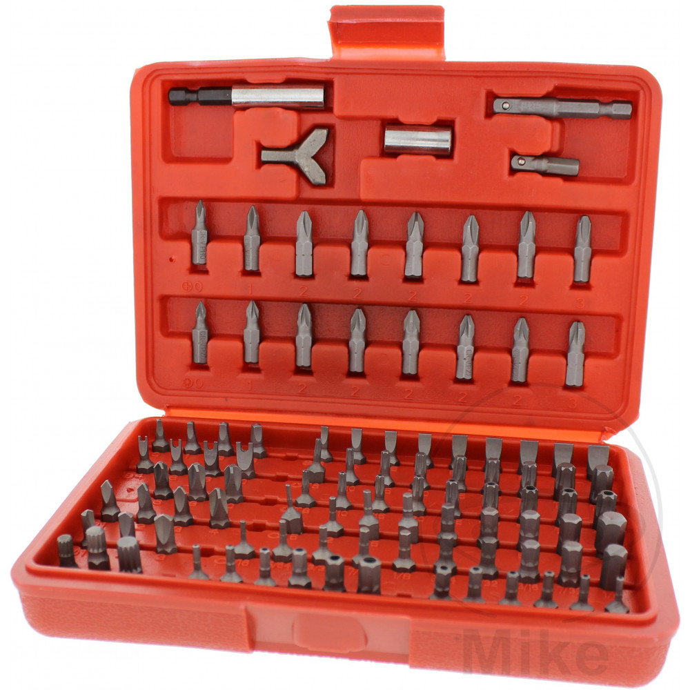 JMP Boîte de 100 embouts hexagonaux 1/4 J 1/4 = 6.3 MM 4043981019087 | eBay