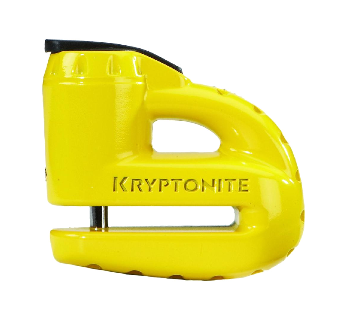 Kryptonite Keeper 5 S2 Motorbike Cycle Disc Lock With Reminder Cable ...