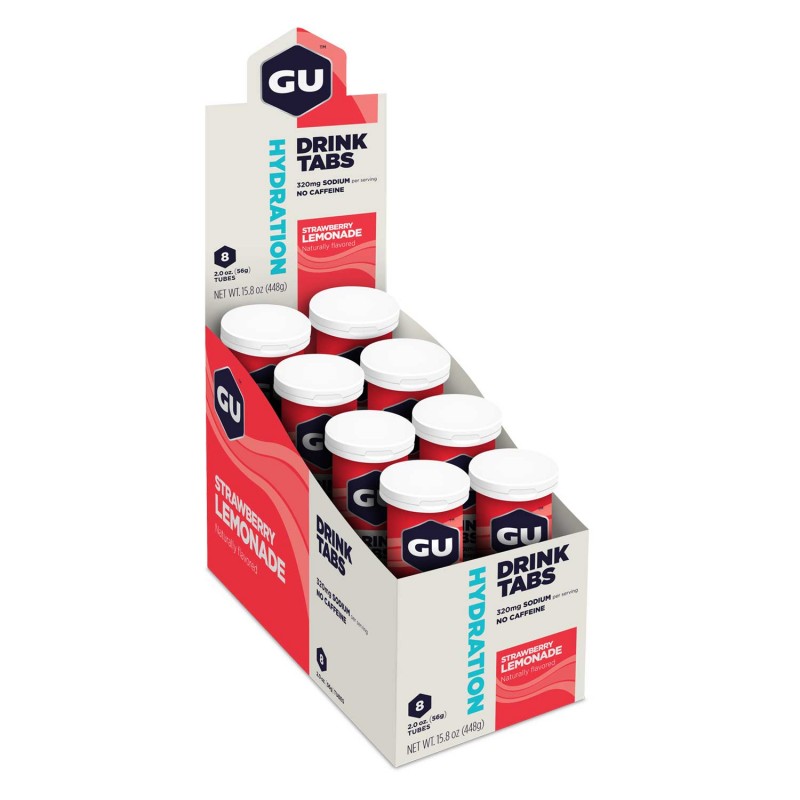 GU Hydration Tablets - TUTTE le specialità - Gusto L - Confezione da 8 ...