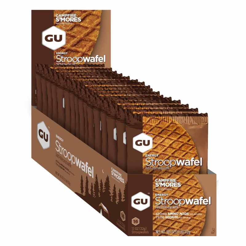 GU GU Energy Waffle Cookie pour athlètes - Paquet de 16 unités | eBay