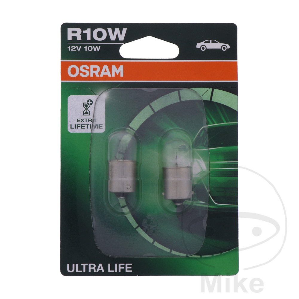 OSRAM LAMPE, GLÜHBIRNE 12V 10W BA15S ULTRA LIFE R10W | eBay
