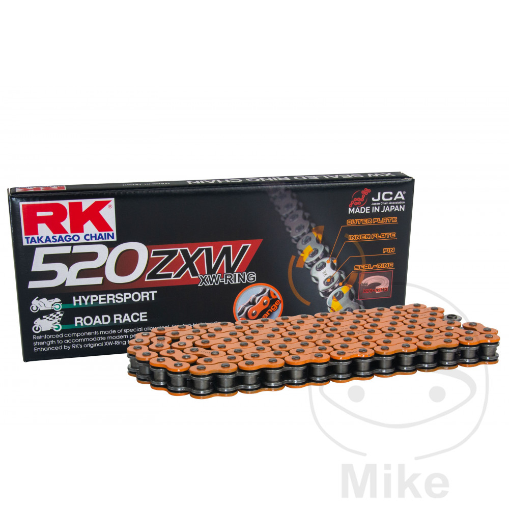RK step motorcycle chain XW-RING 520ZXW | eBay